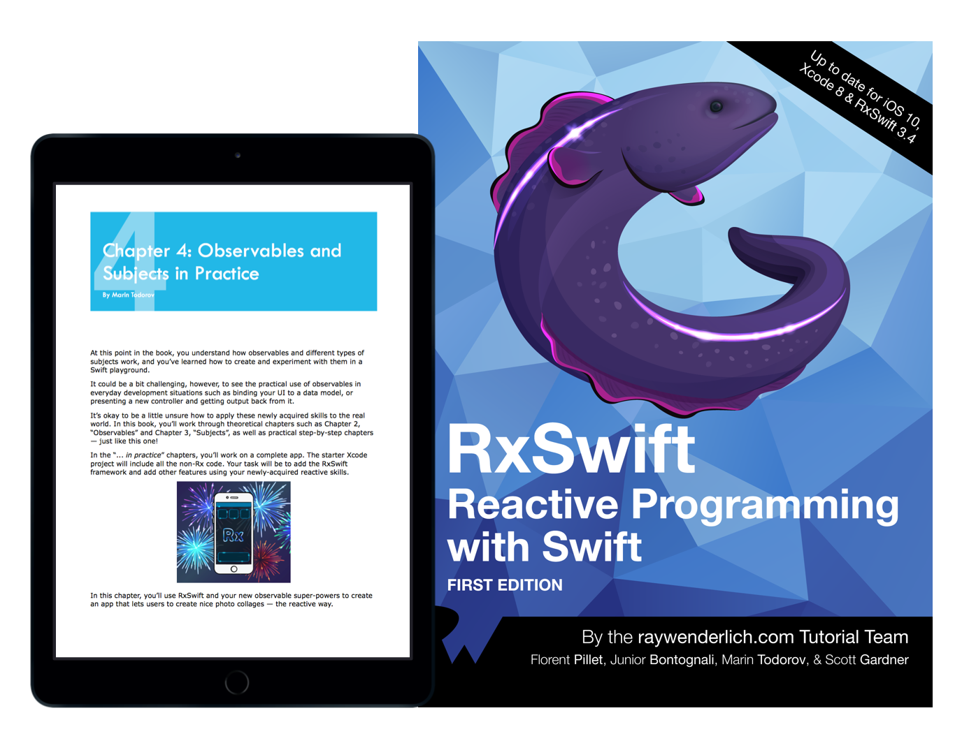 【読書メモ】RxSwift: Reactive Programming with Swift, Chapter 1~4 #Swift - Qiita